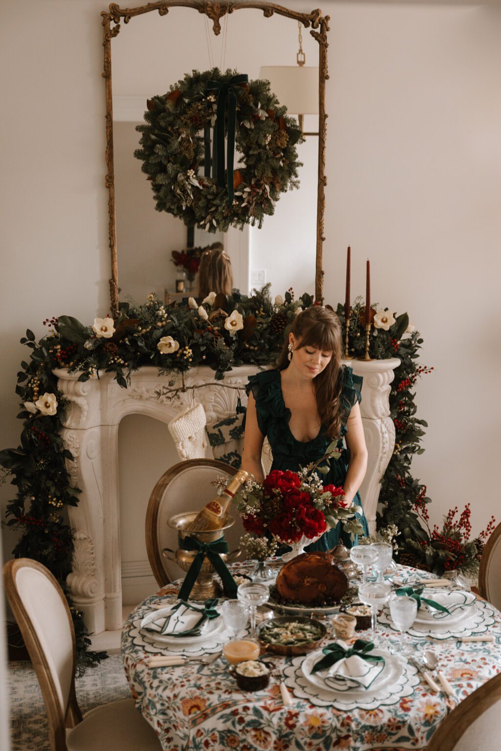 A Christmas Tablescape - Jenny Cipoletti
